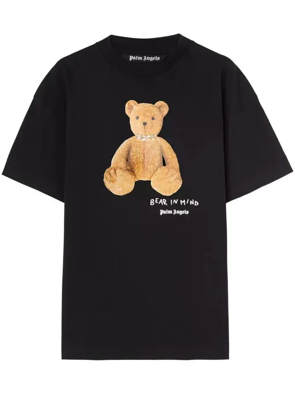 Palm Angels Bear In Mind T-shirt - Black