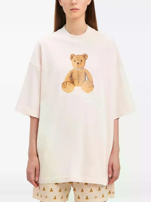 Palm Angels Bear T-shirt - Pink