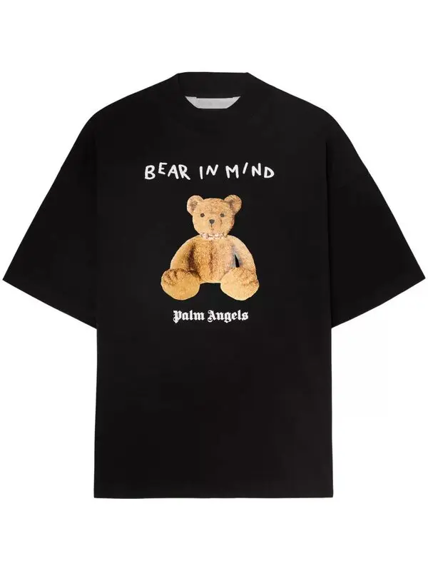 Palm Angels Bear In Mind T-shirt - Black