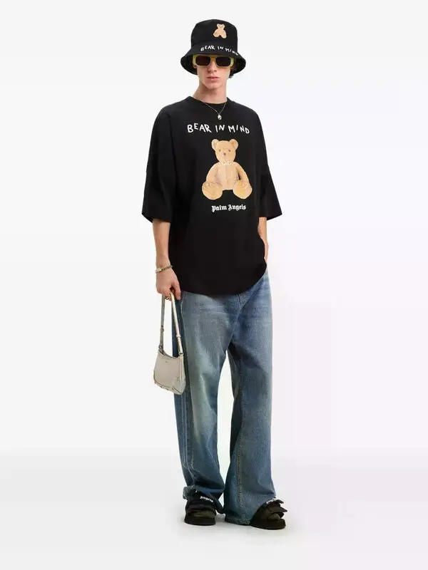 Palm Angels Bear In Mind T-shirt - Black