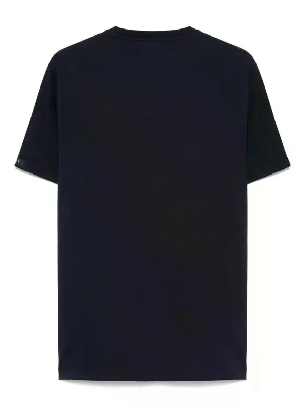 FAY Cotton T-shirt - Blue
