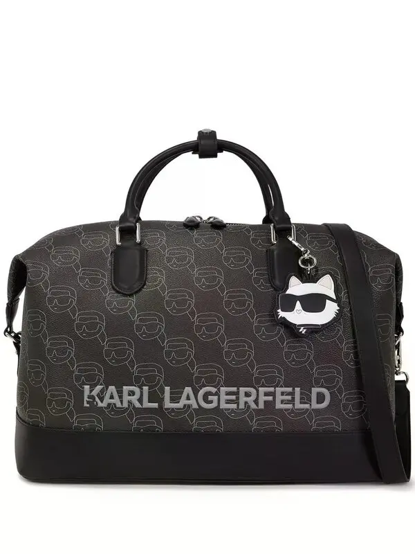 Karl Lagerfeld Ikon Monogram Tote Bag