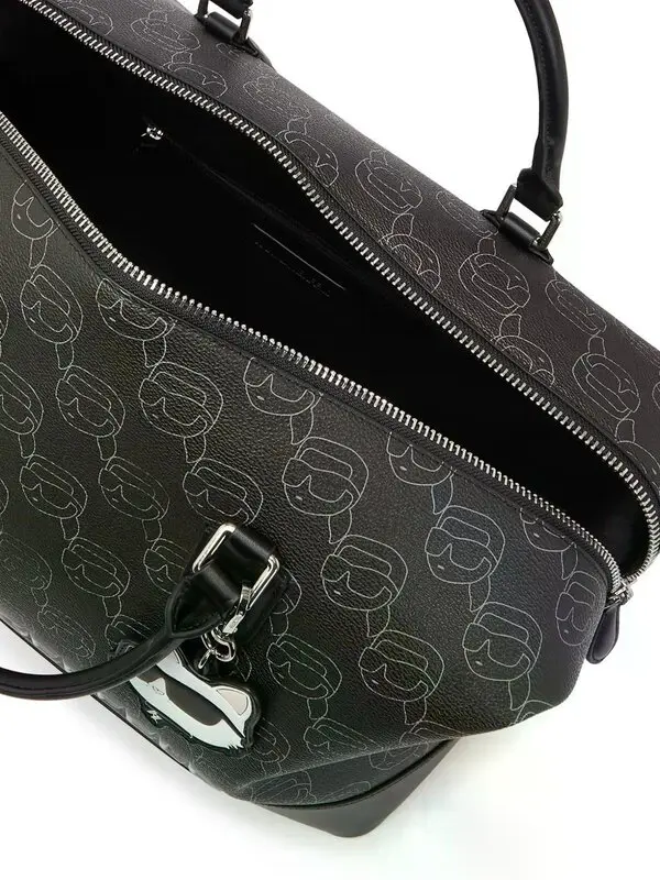 Karl Lagerfeld Ikon Monogram Tote Bag