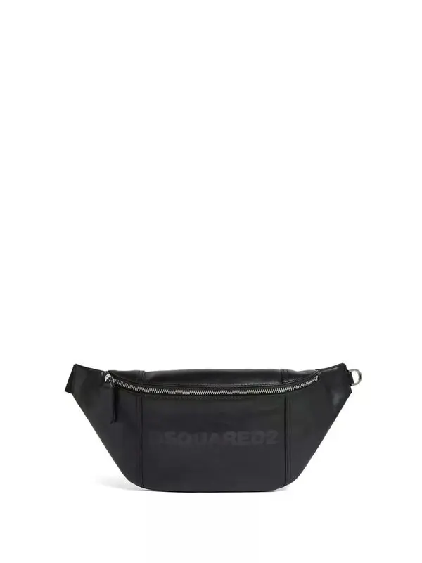 Dsquared2 Leather Belt Bag - Black