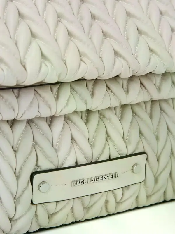 Karl Lagerfeld K/weave Shoulder Bag