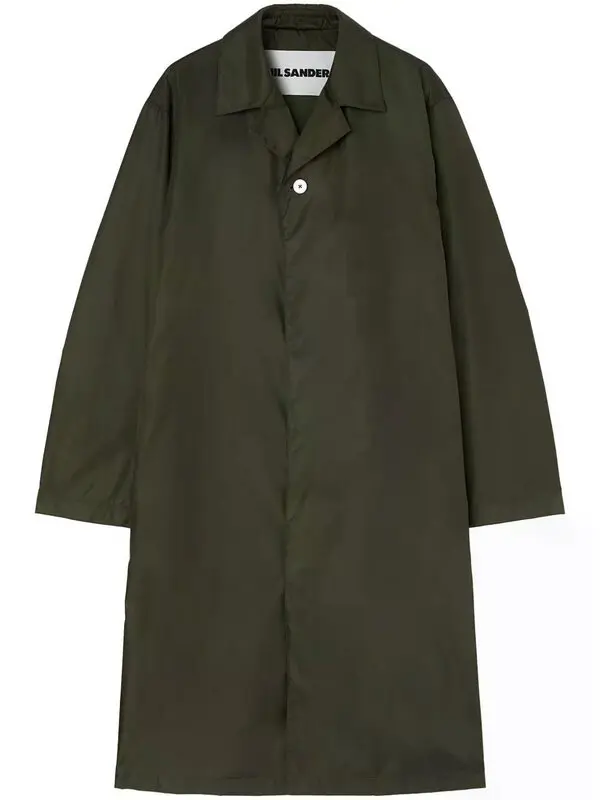 JIL SANDER Button-up Raincoat
