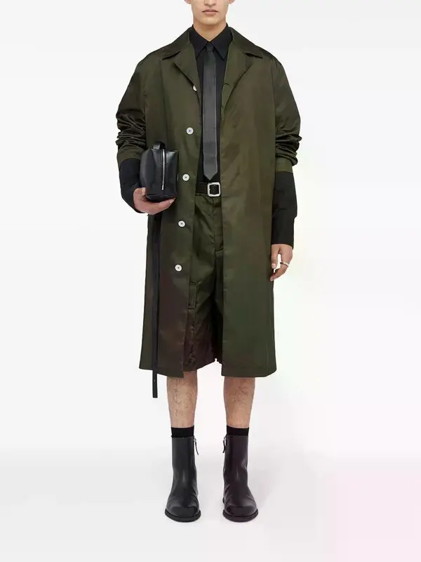 JIL SANDER Button-up Raincoat