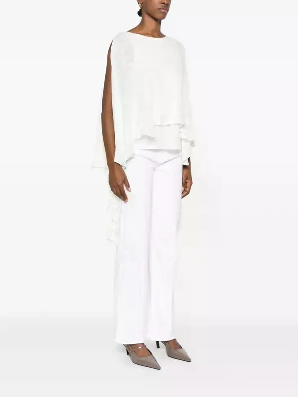 Dorothee Schumacher Ruffle-detail Tank Top - White