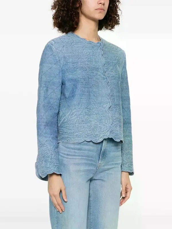 Ermanno Scervino Floral-embroidered Jacket