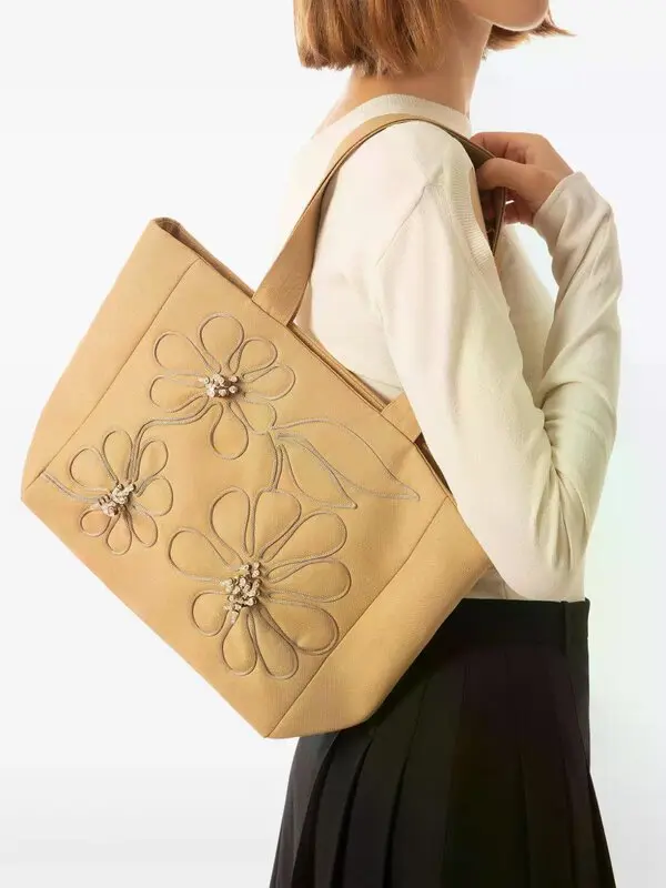 0711 TBILISI Lila Tote Bag - Neutrals