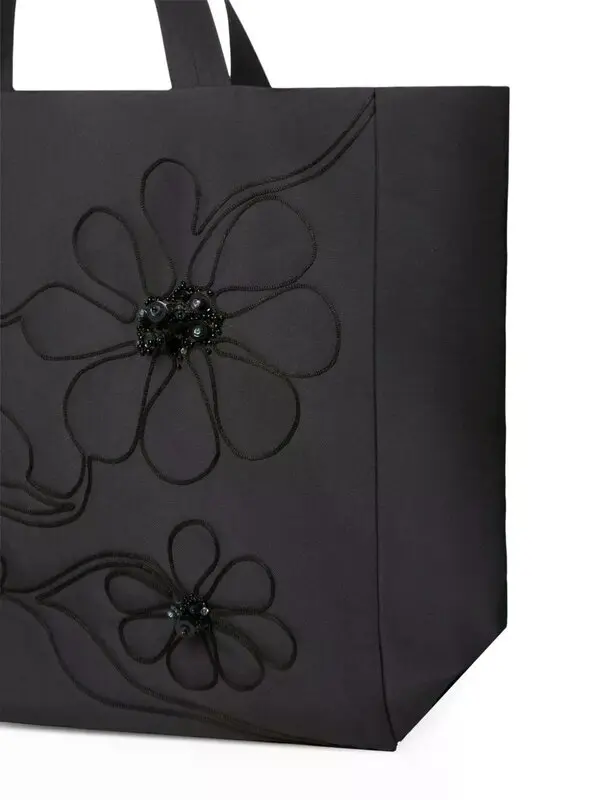 0711 TBILISI Lila Tote Bag - Black
