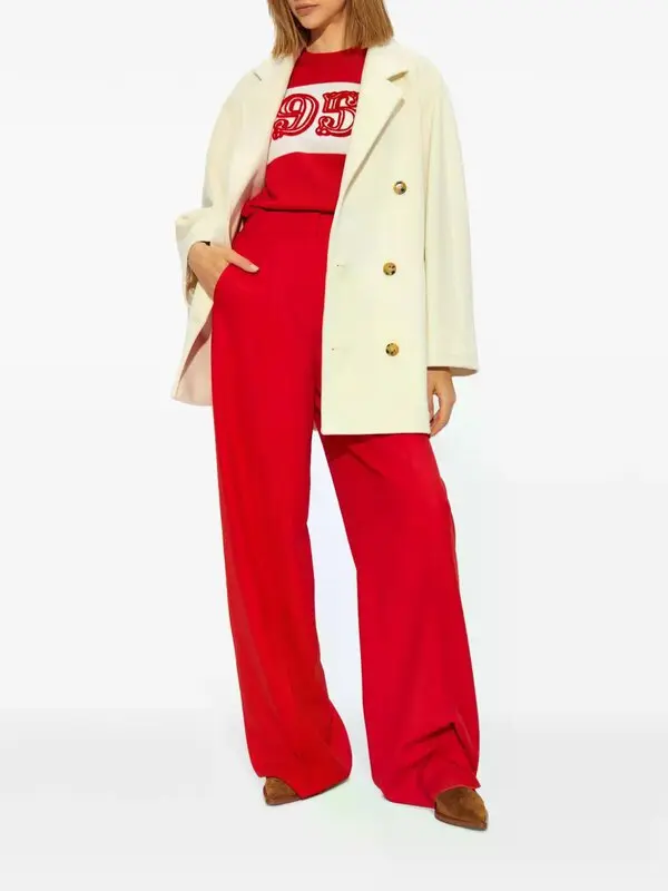 Max Mara Rebus Wool-cashmere Coat - Neutrals
