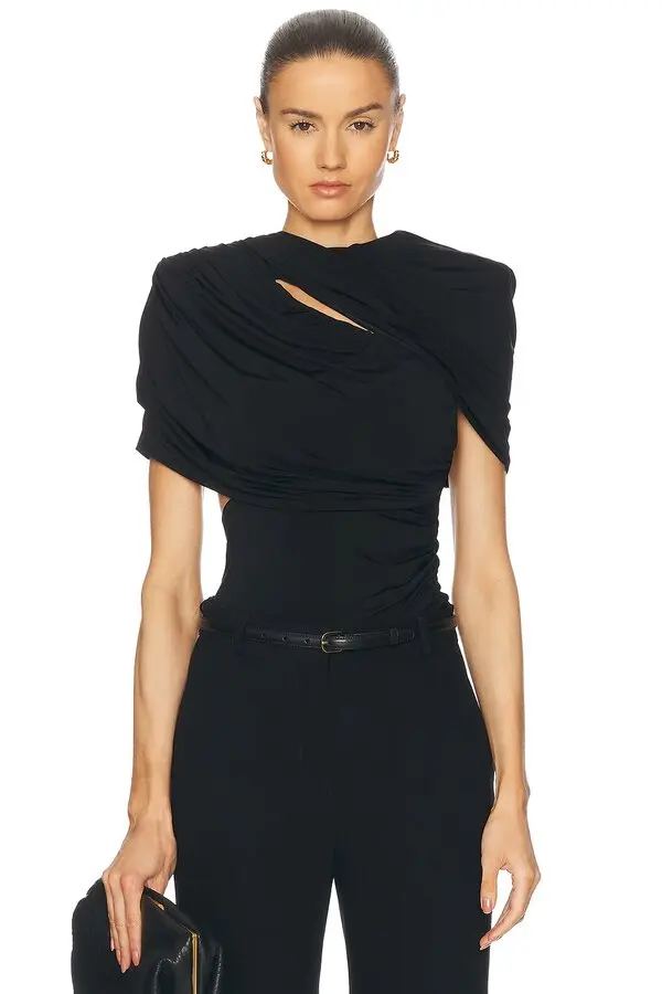 Stella McCartney Draped Cape Top