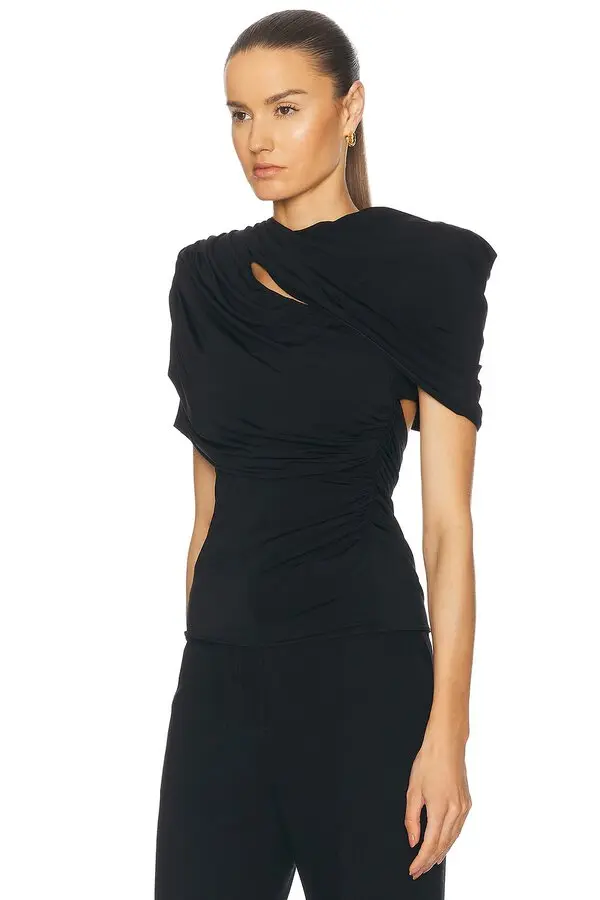 Stella McCartney Draped Cape Top