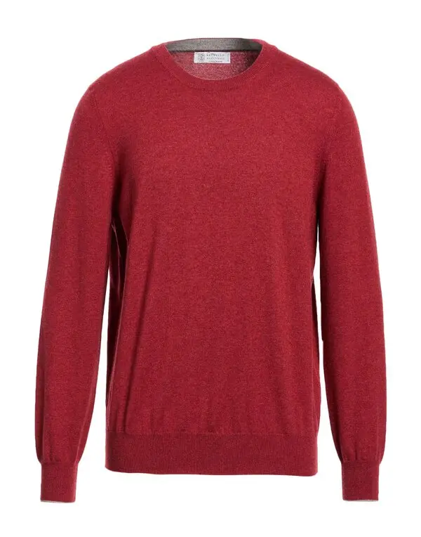 Brunello Cucinelli Cashmere Sweater - Brick