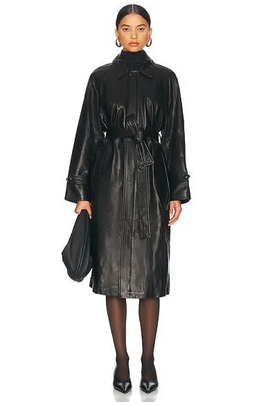 Nour Hammour Isolde Trench Coat