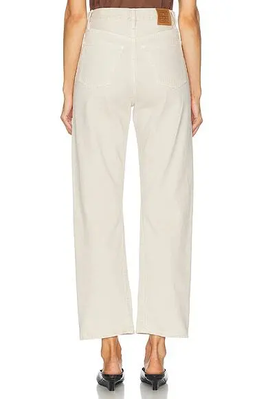 TOTEME Twisted Seam Full Length Straight Leg Jeans