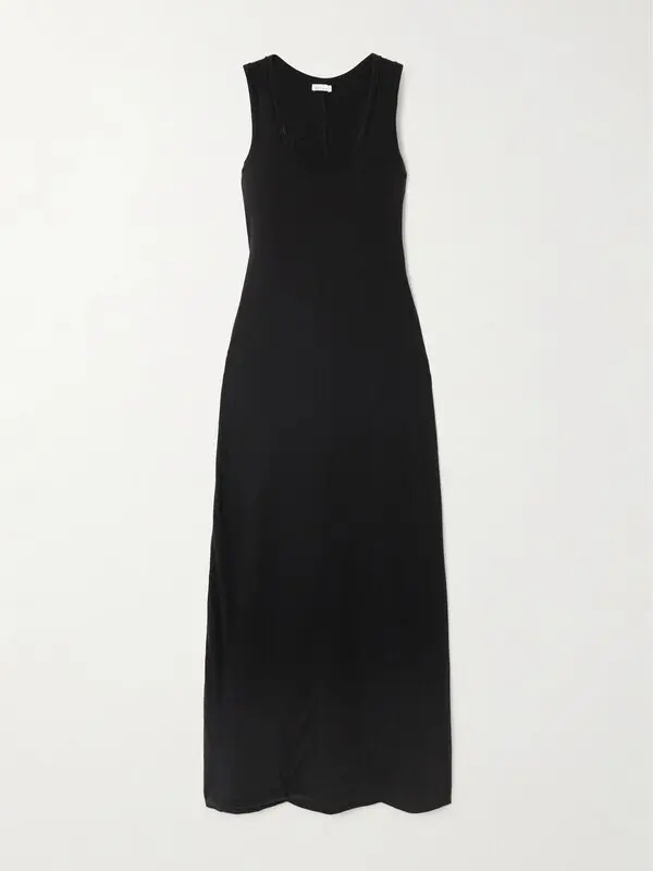 Elodie Organic Pima Cotton-jersey Maxi Dress