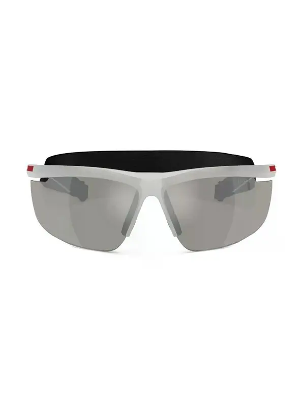 Prada Biker-style Frame Sunglasses - Grey