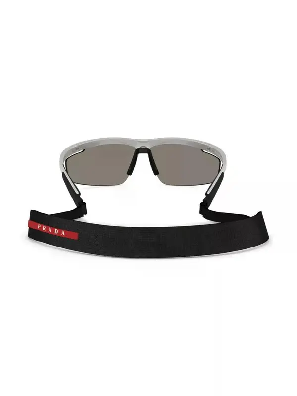 Prada Biker-style Frame Sunglasses - Grey