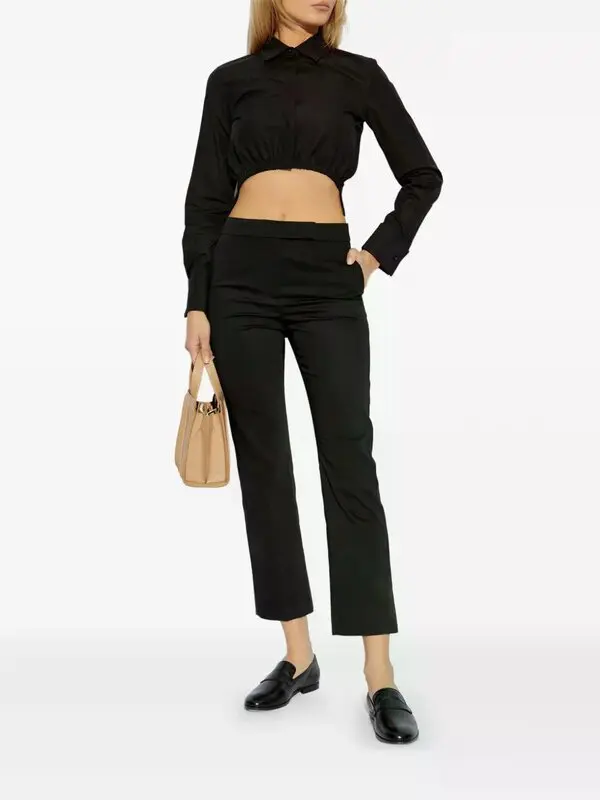Max Mara Cotton Tapered Trousers