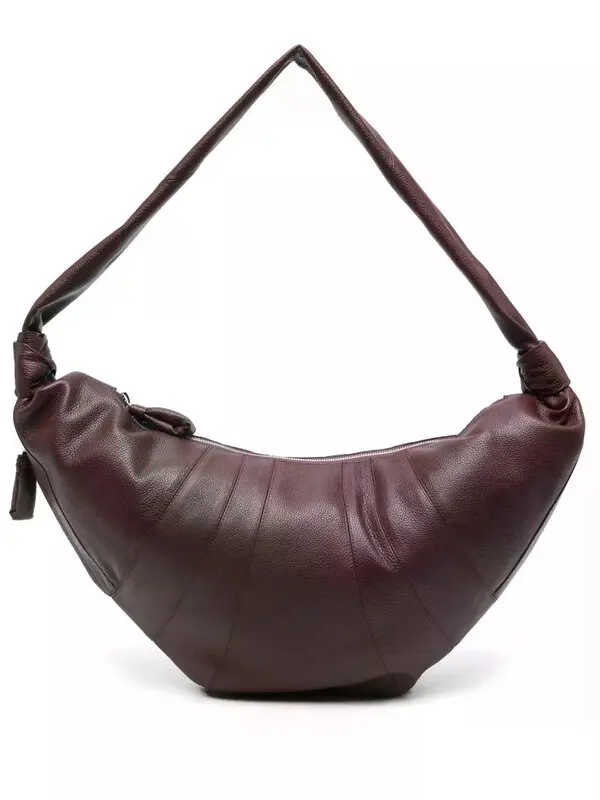LEMAIRE Large Croissant Shoulder Bag - Brown