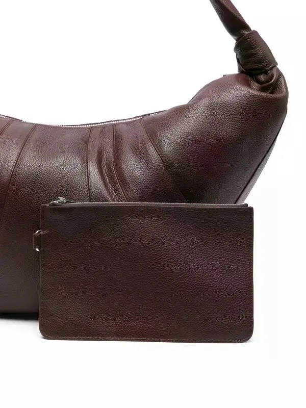 LEMAIRE Large Croissant Shoulder Bag - Brown