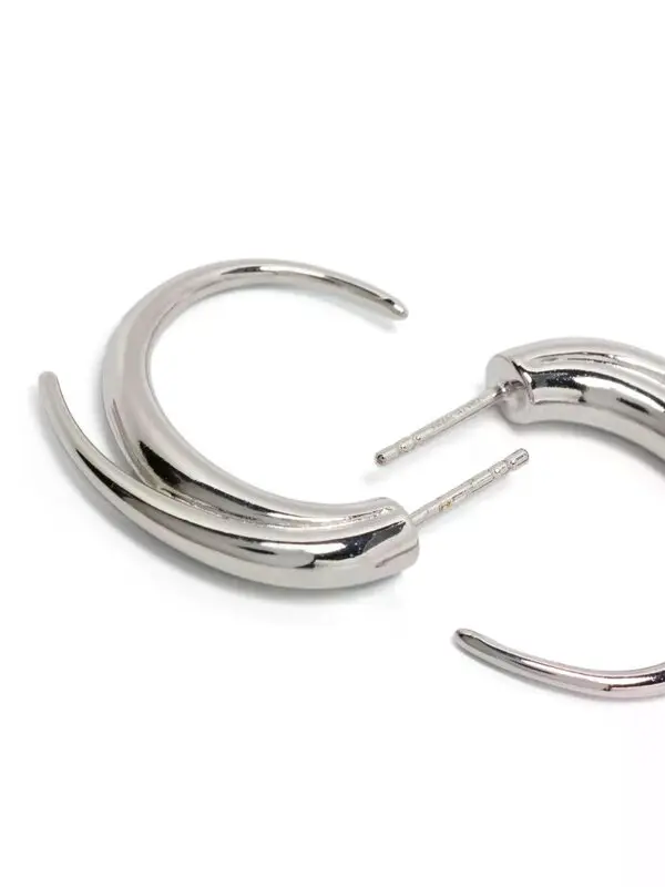 PANCONESI Small Vortice Earrings - Silver
