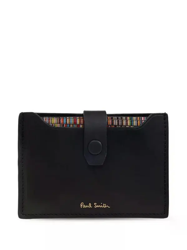 Paul Smith Leather Cardholder - Black