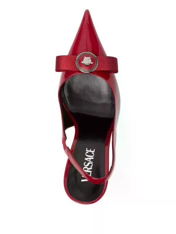 Versace 110mm Ribbon Pumps