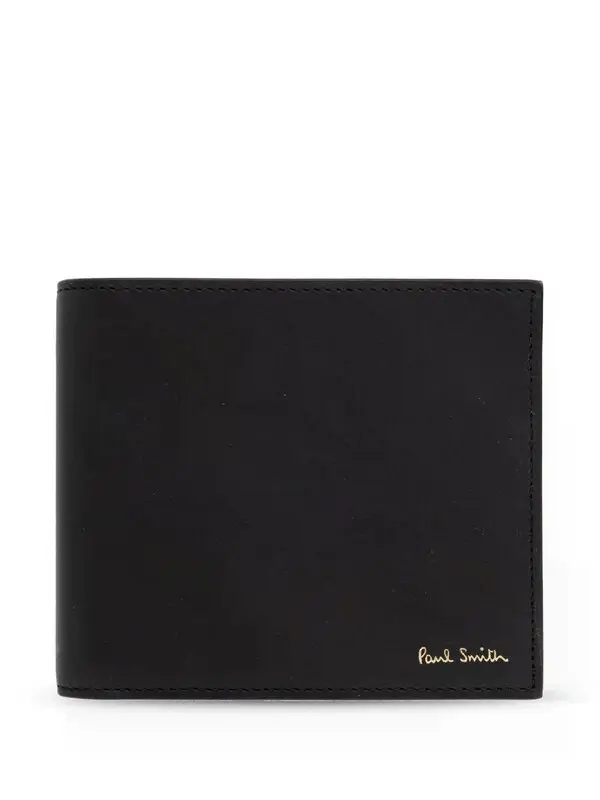Paul Smith Signature Stripe Wallet - Black