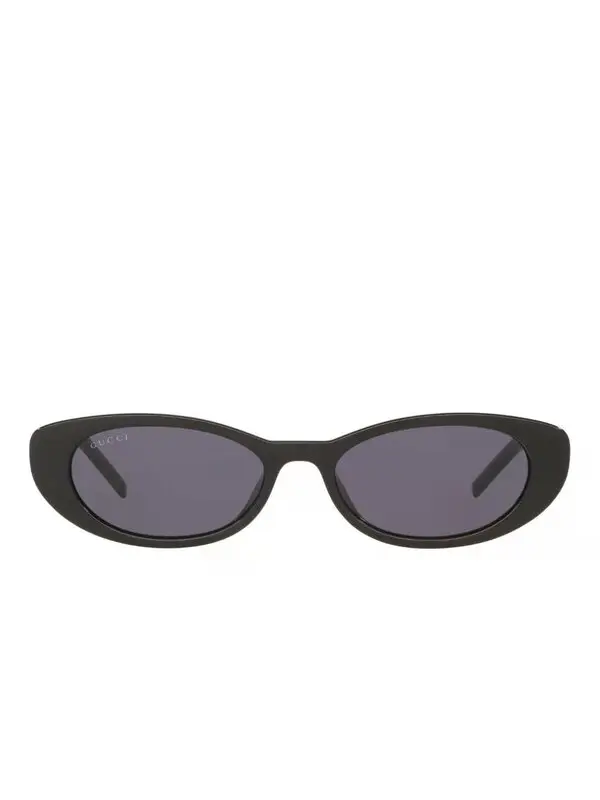 Gucci Round Frame Sunglasses - Black