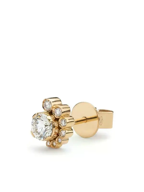Sophie Bille Brahe Petite Celestine Diamond Earring - Gold