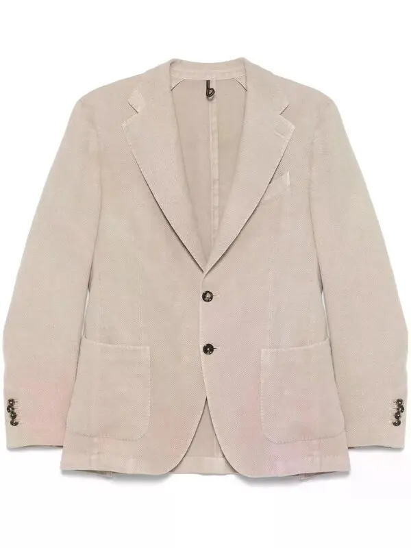 DELL'OGLIO Textured Blazer