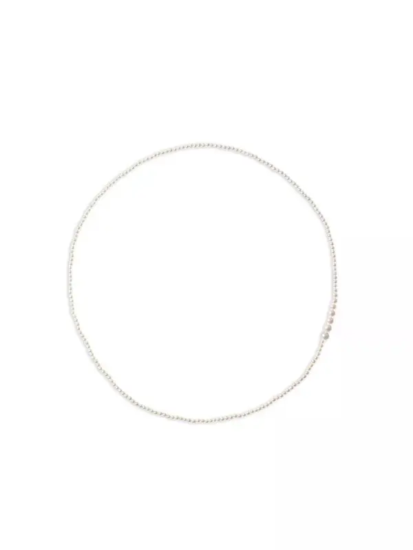 Sophie Bille Brahe 14k Christo Pearl Necklace - White