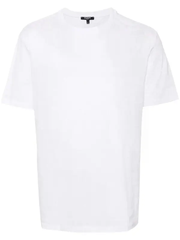 Balmain All-over Logo Print T-shirt