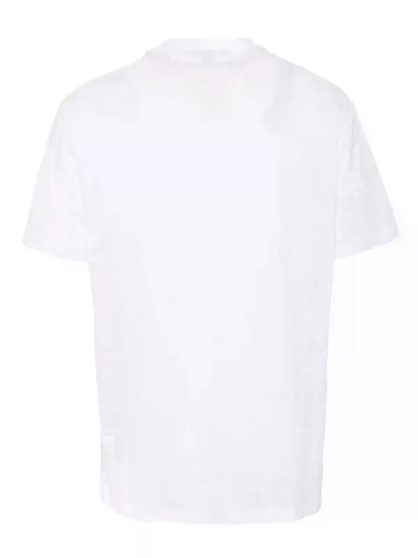 Balmain All-over Logo Print T-shirt