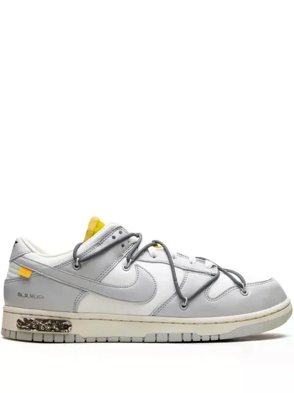 Nike X Off-white Dunk Low Lot 41 Sneakers