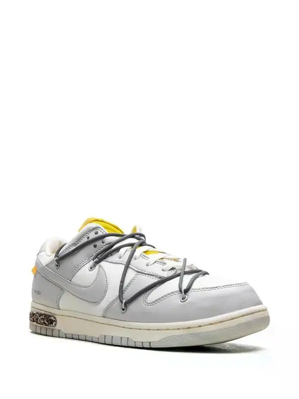 Nike X Off-white Dunk Low Lot 41 Sneakers