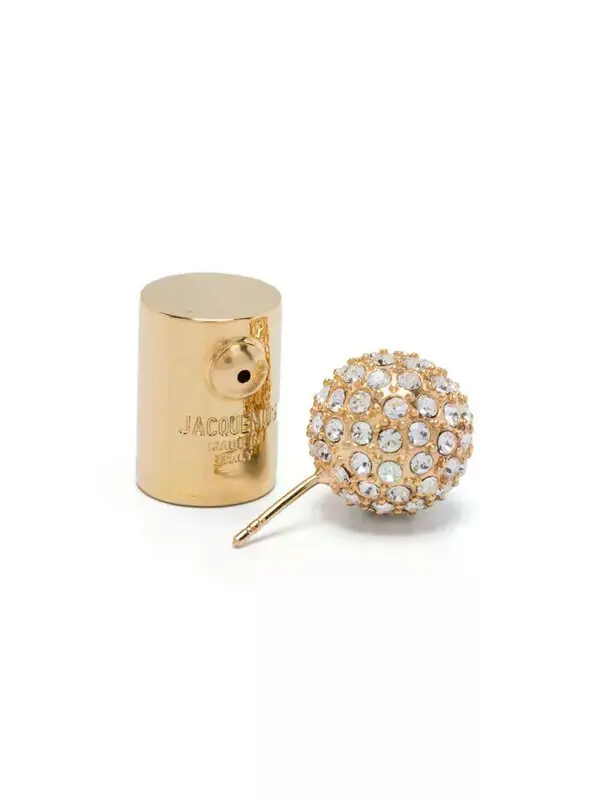 Jacquemus The Perlina Earrings - Gold