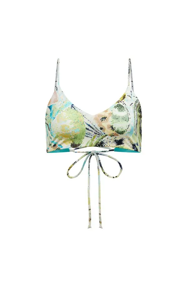 MARIE OLIVER Lorelei Bikini Top - Aloe