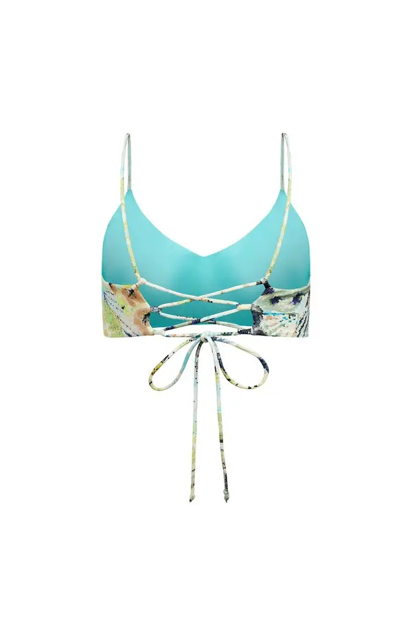 MARIE OLIVER Lorelei Bikini Top - Aloe