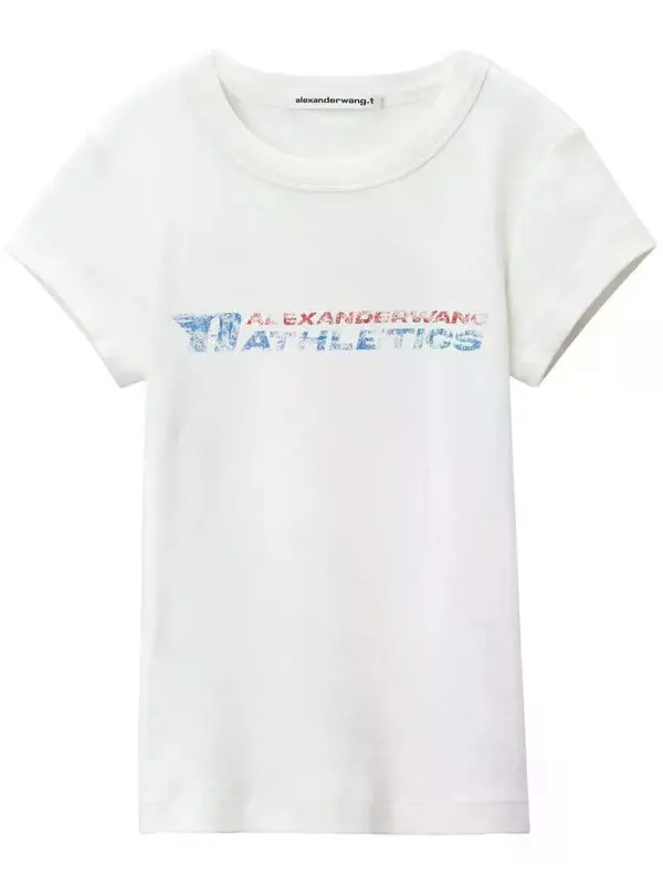 Alexander Wang Logo-print T-shirt - White