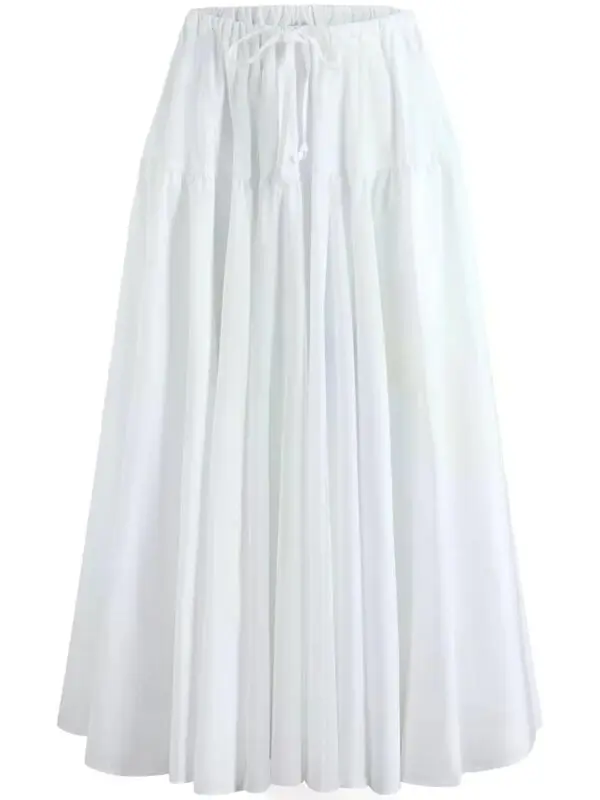 PATOU Organic Cotton Maxi Skirt