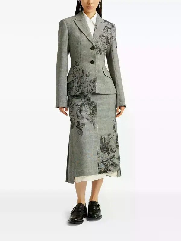 Erdem Floral-print Blazer