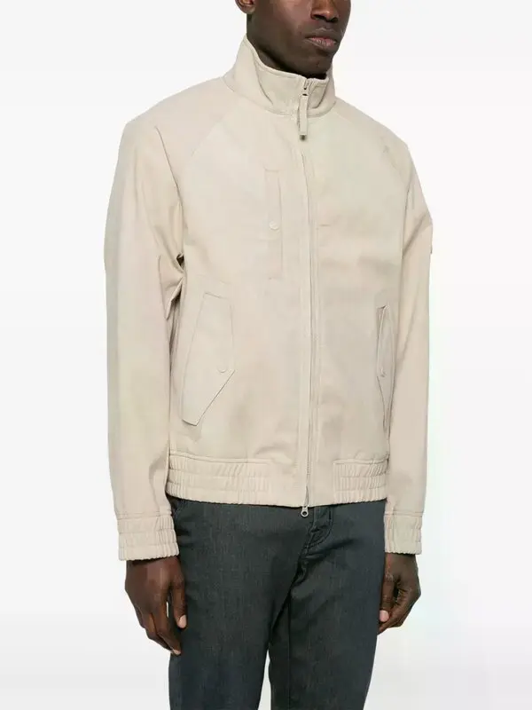 Stone Island Alcantara Ghost Bomber Jacket