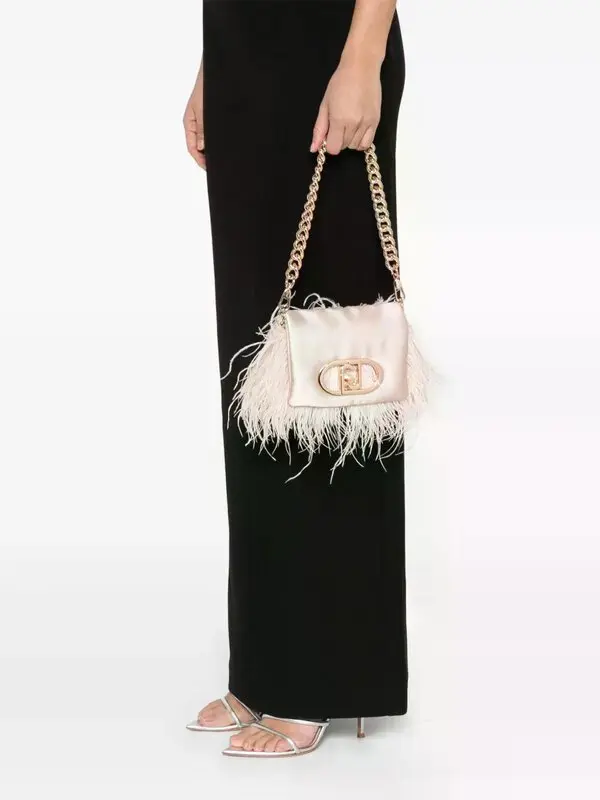 Liu Jo Small La Puffy Cross Body Bag - Neutrals