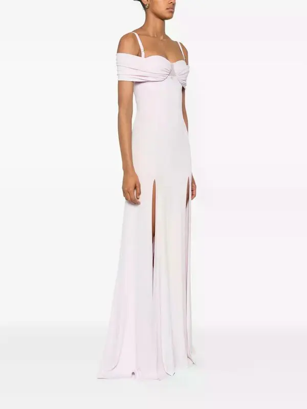 Elisabetta Franchi Bustier-style Gown - Pink