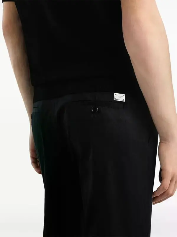 Dolce & Gabbana Pleat-detail Trousers - Black