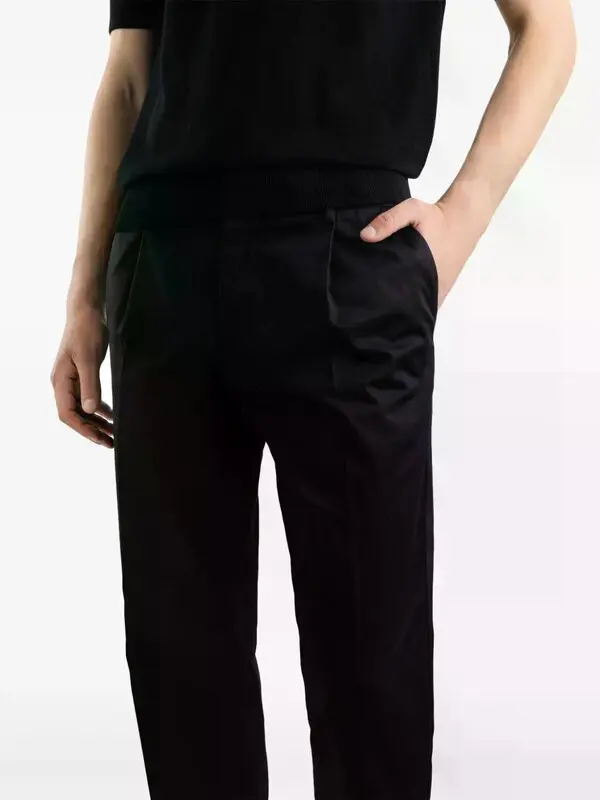 Dolce & Gabbana Pleat-detail Trousers - Black
